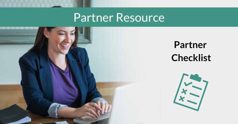 Parker Dewey Partner Checklist